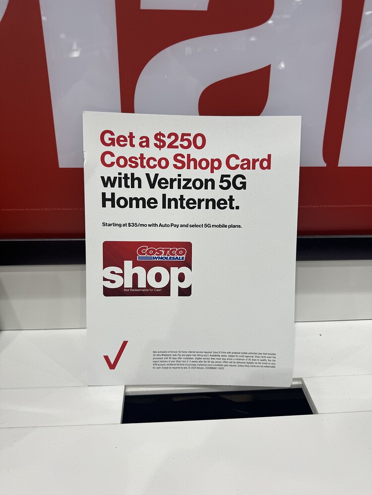 Verizon Costco shut down 败家 美卡论坛