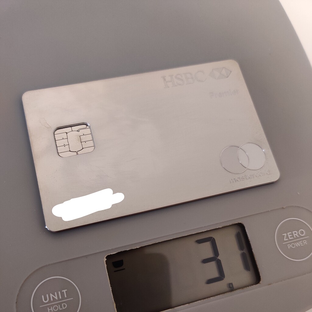 晒一张谁都没见过的卡 HSBC Titanium - 玩卡 - 美卡论坛