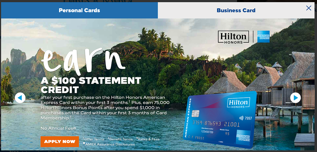 Amex Hilton Dummy booking 75k+$100 credit - 信用卡 - 美卡论坛