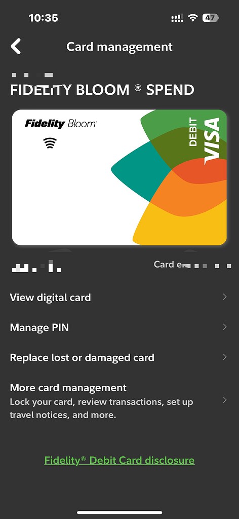fidelity的bloom卡全球去取现是否免手续费？ - 玩卡 - 美卡论坛