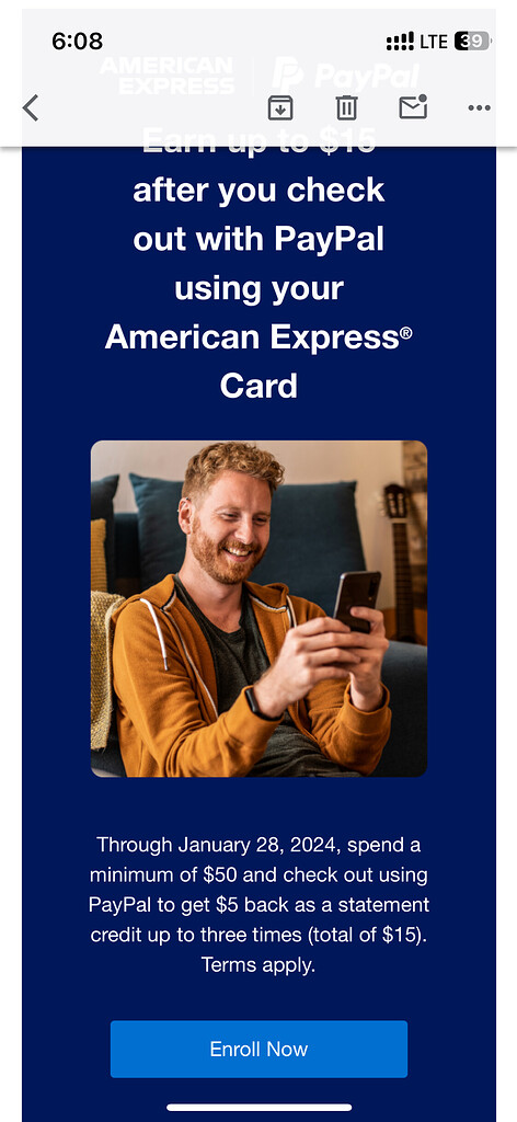 amex offer paypal 50-5 *3 - 第 2 页 - 信用卡 - 美卡论坛