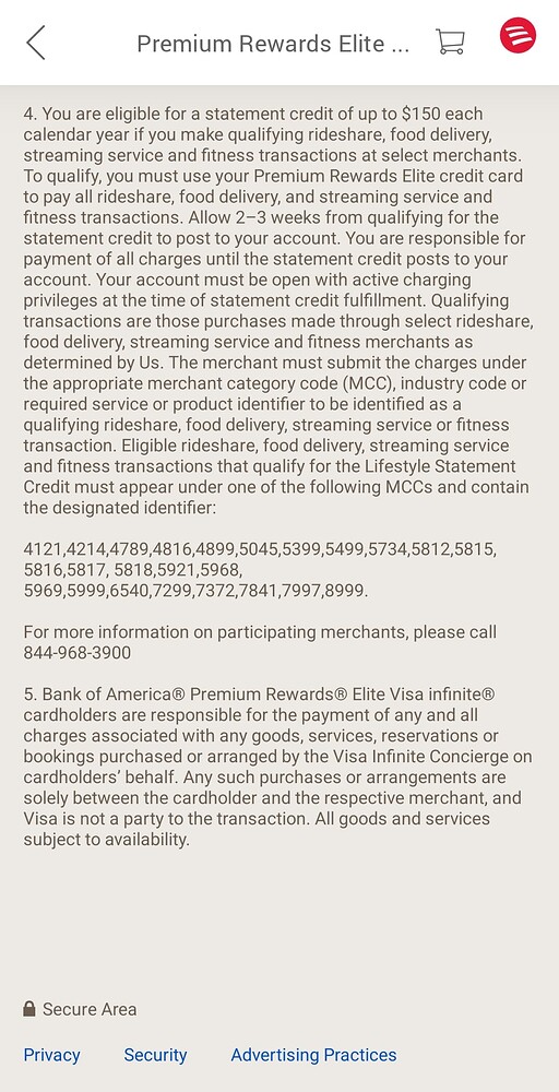 BoA Premium Rewards Elite 150 Lifestyle 报销求助 - 信用卡 - 美卡论坛