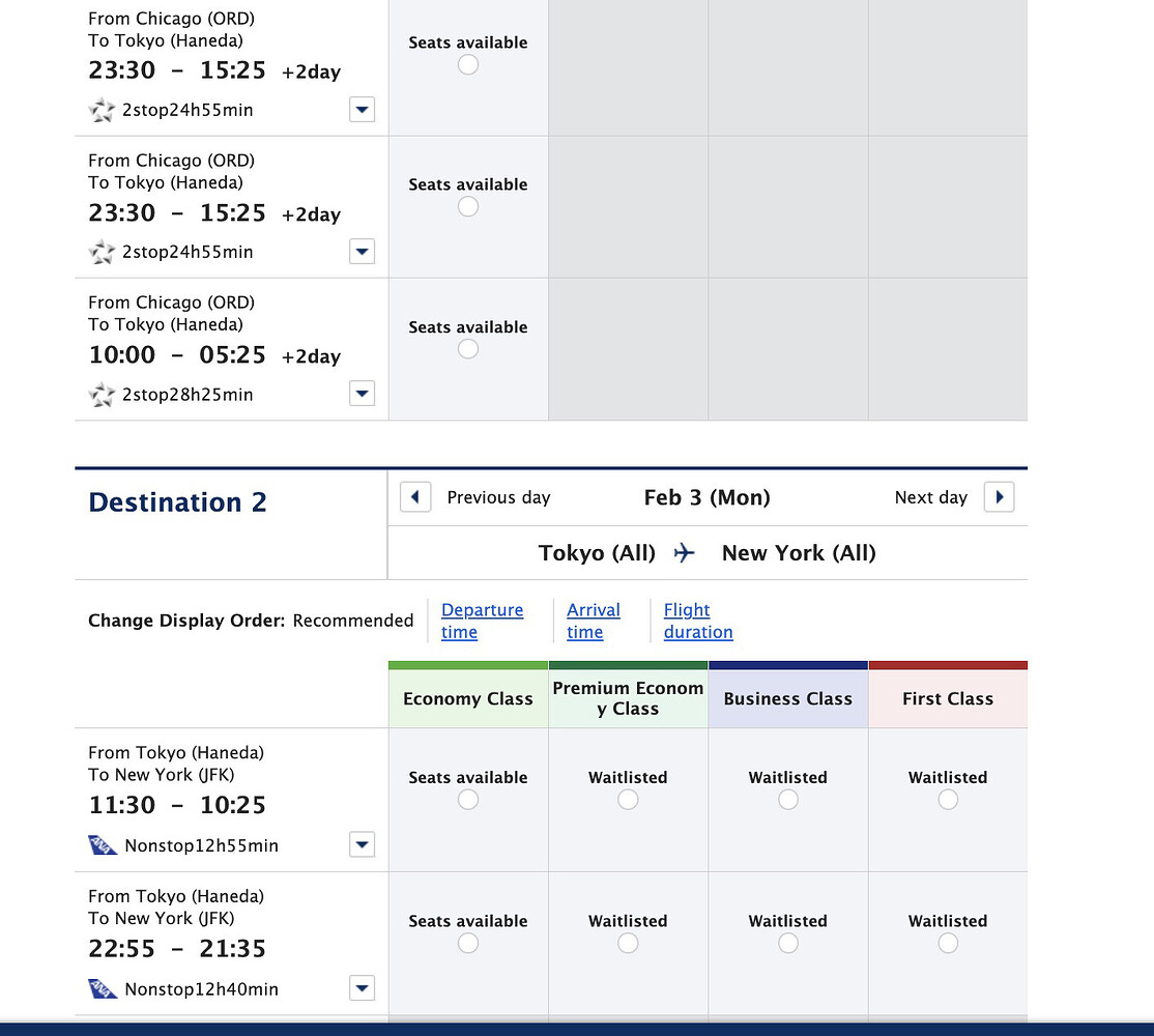 [出现航变]ANA远期双人中美往返商务（含waitlist占票实战 二楼更新Q&A） - 航空常旅客 - 美卡论坛