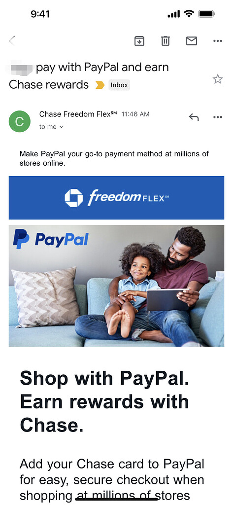 Chase这Paypal offer是空手套白狼？ - 信用卡 - 美卡论坛