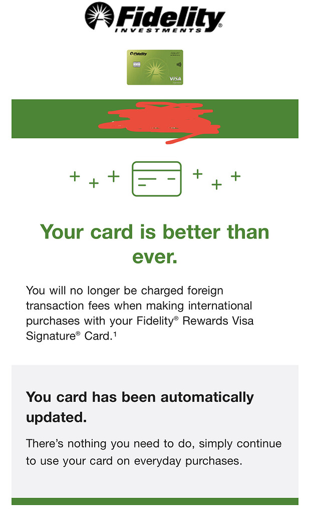 Fidelity 2%信用卡不收FTF了 - 信用卡 - 美卡论坛