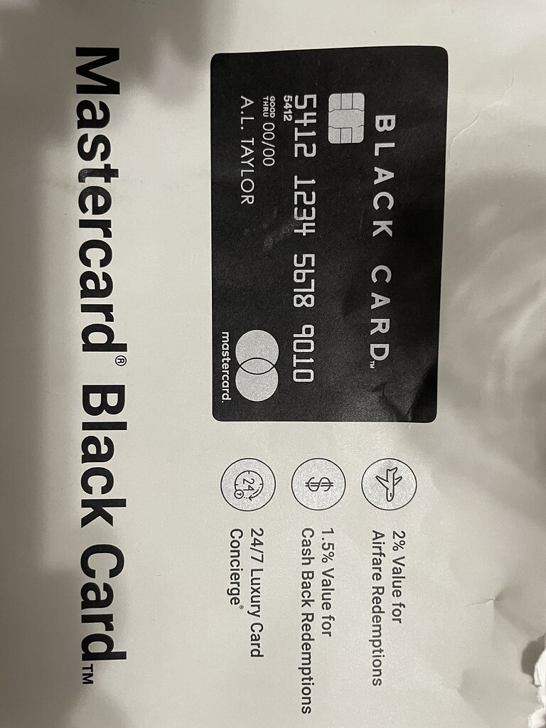 收到黑卡(Mastercard Black Card)邀请，申不申呢？ - 玩卡 - 美卡论坛