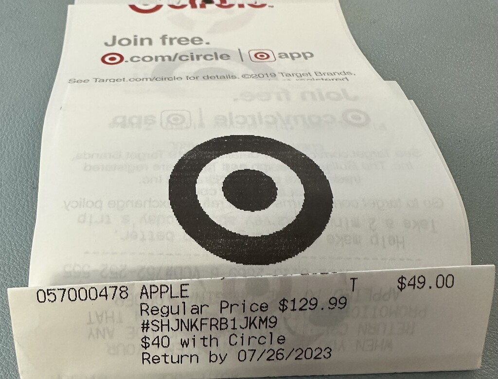 Target Apple Pencil 2nd generation $50 - 败家 - 美卡论坛