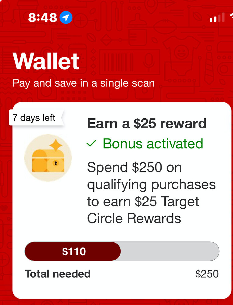 新的target circle bonus两大利好变化 - 败家 - 美卡论坛