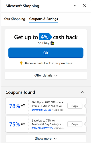 给大家介绍一个冷门的cash back 网站, Microsoft Cashback - 败家 - 美卡论坛