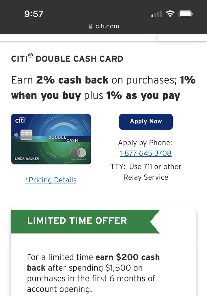 Double Cash 20k TYP/$1500/6mo 开卡 - 玩卡 - 美卡论坛