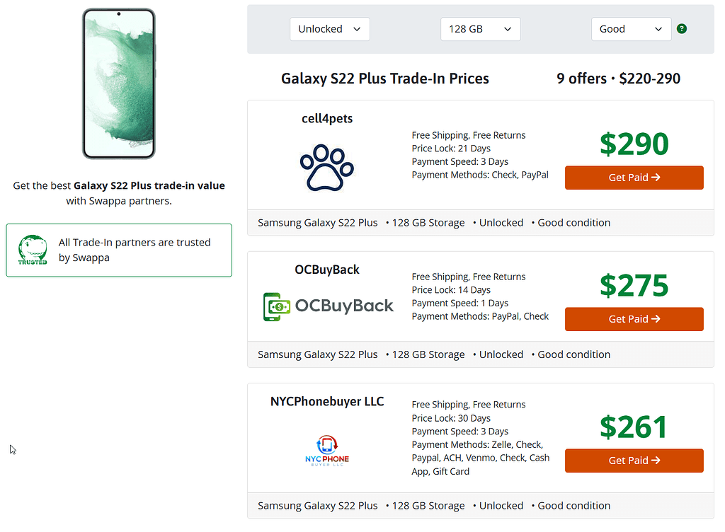 Swappa trade-in（不是sell with Swappa）体验如何？ - 电子产品 - 美卡论坛