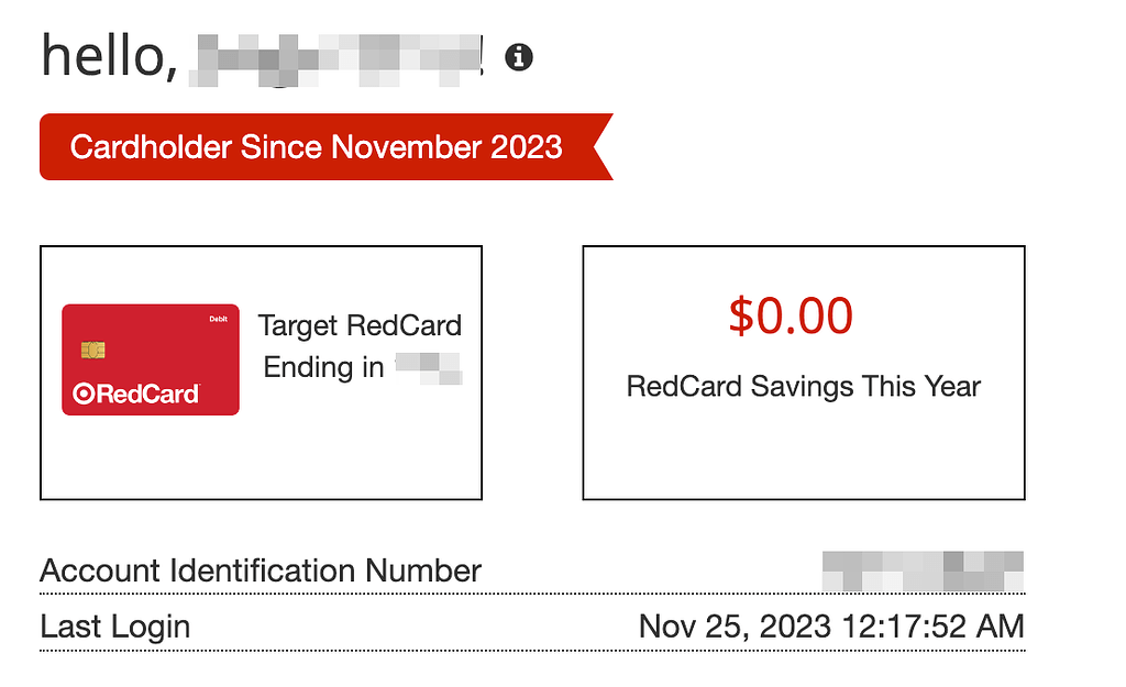 关于Target Redcard的问题 - 银行账户 - 美卡论坛