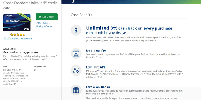 (2025/02返场）Chase freedom unlimited DOUBLE CASH BACK OFFER - 第 4 页 - 信用卡 ...