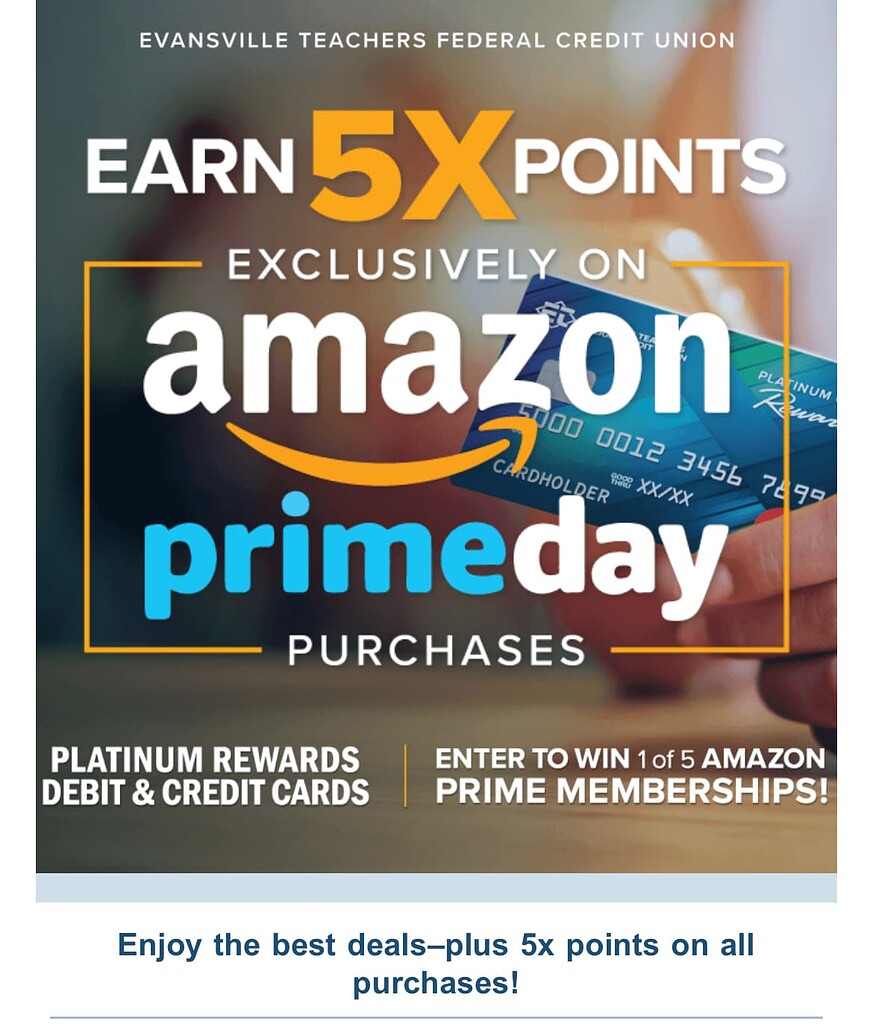 Amazon活动：ETFCU - 玩卡 - 美卡论坛