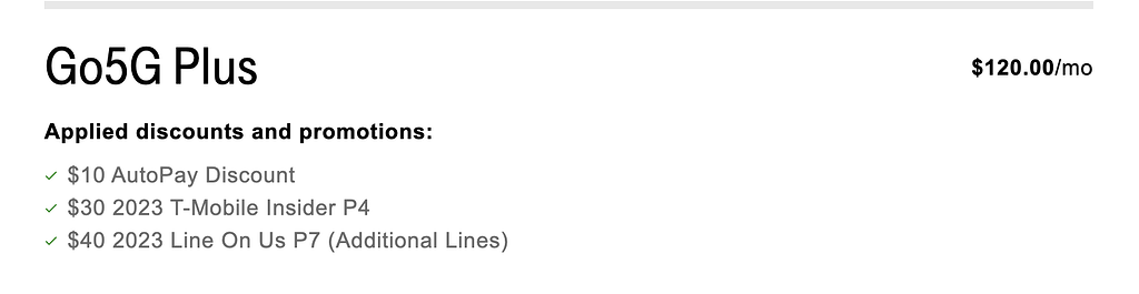 T-Mobile go5g plus first bill issue - 手机卡 - 美卡论坛