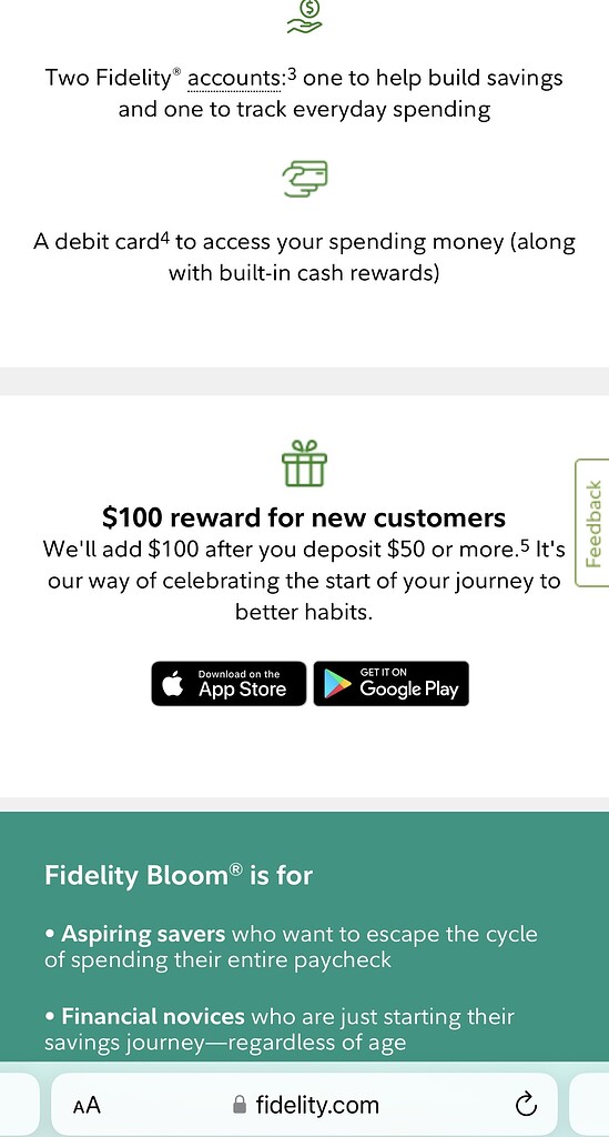 Fidelity bloom 開戶獎勵$135 - 玩卡 - 美卡论坛