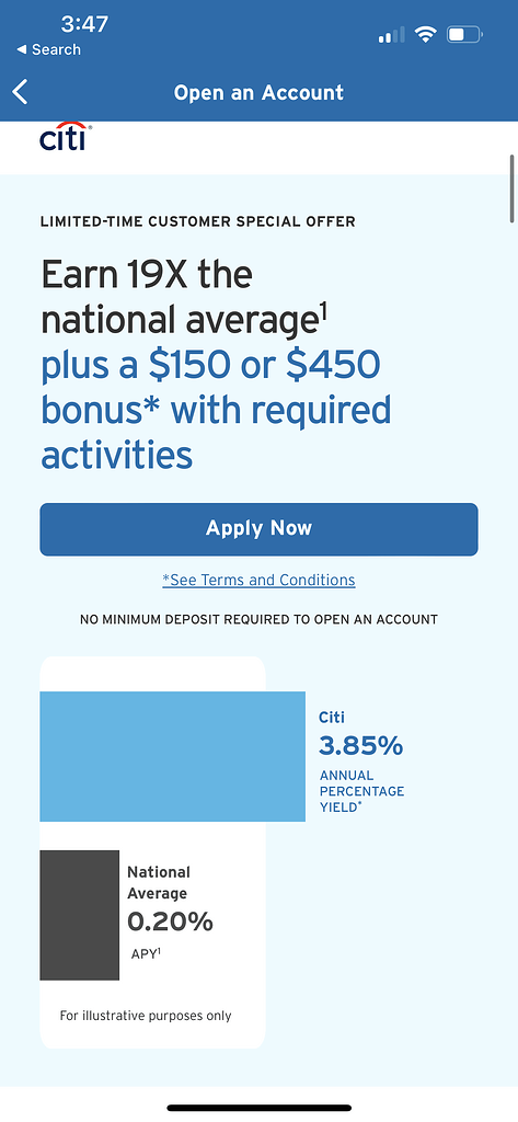 citi high yield saving 开户奖励 - 玩卡 - 美卡论坛