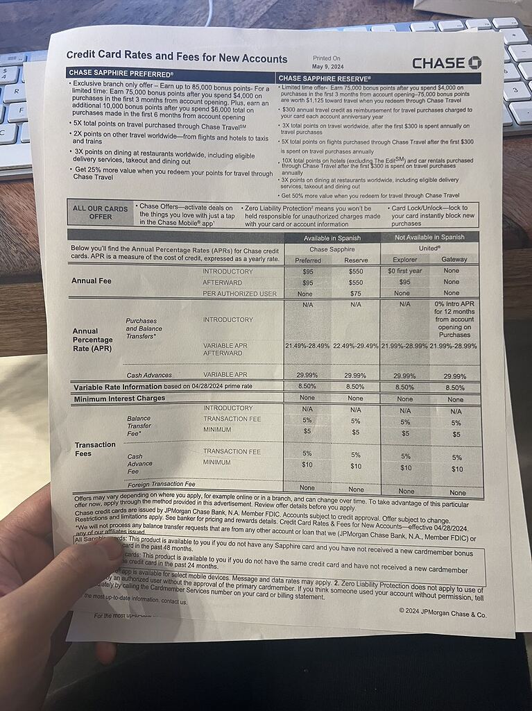 DP：Chase线下申请CSP：无需账户+85k+帮弄apple pay - 信用卡 - 美卡论坛