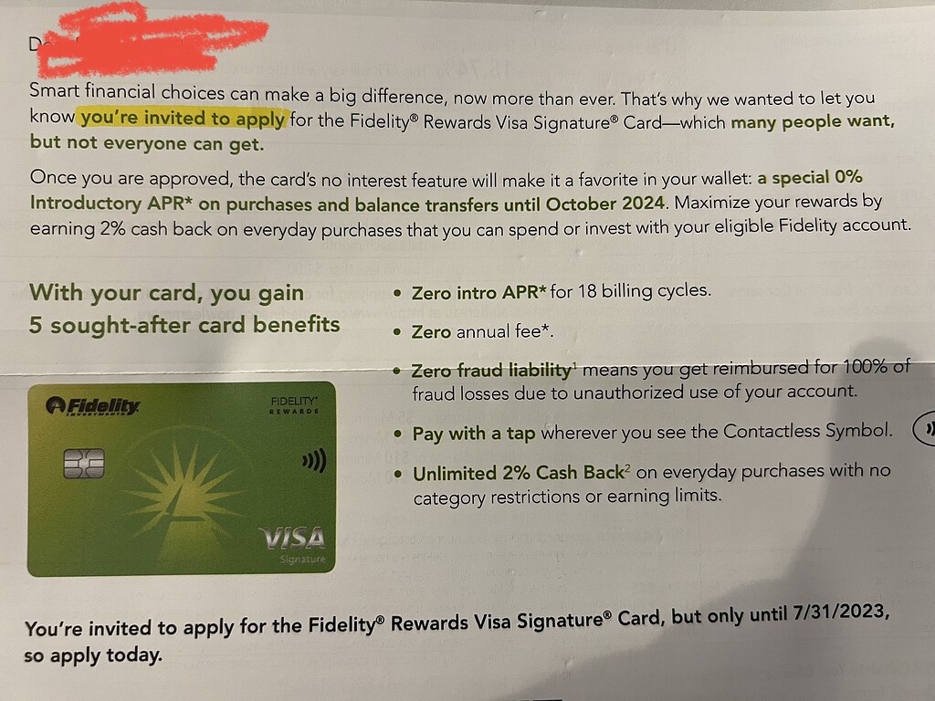 fidelity 的信用卡 - 玩卡 - 美卡论坛