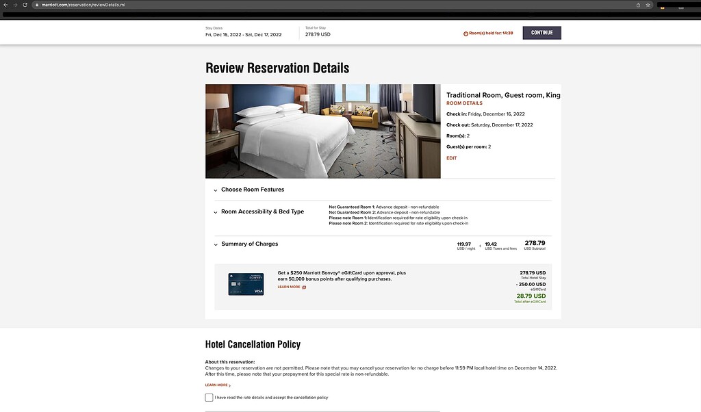 Sheraton免费取消的预订不给退款，联系酒店一周还没得到回复，求助后续该怎么做 - 酒店常旅客 - 美卡论坛