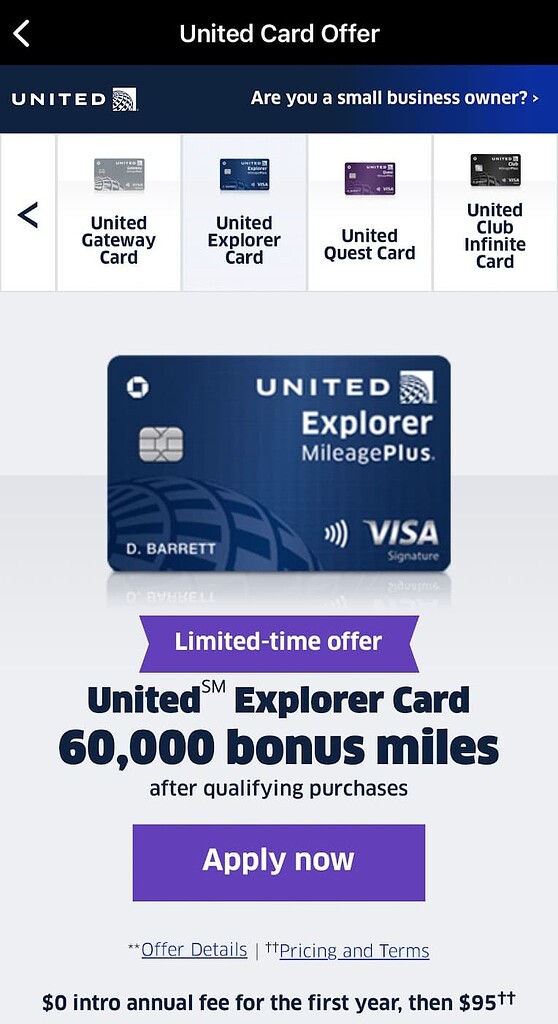 Chase UA 信用卡普膏好像快要结束？ - 玩卡 - 美卡论坛