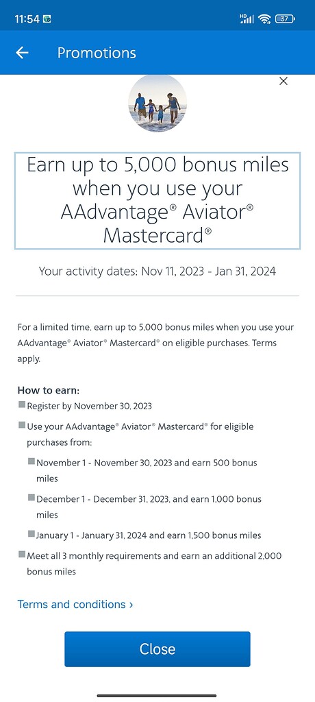 Barclays红飞5000 AA miles小羊毛 - 信用卡 - 美卡论坛