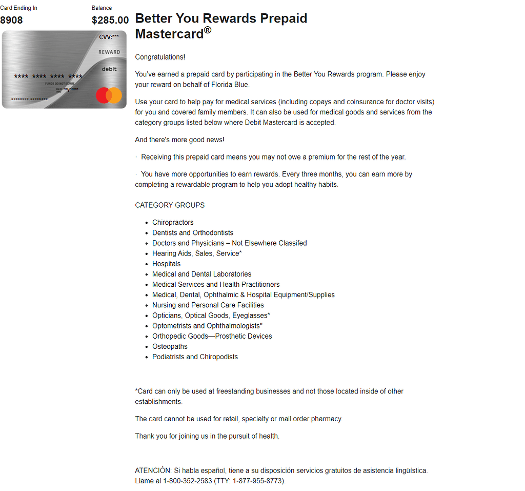 怎么用Better You Rewards Prepaid Mastercard - 玩卡 - 美卡论坛
