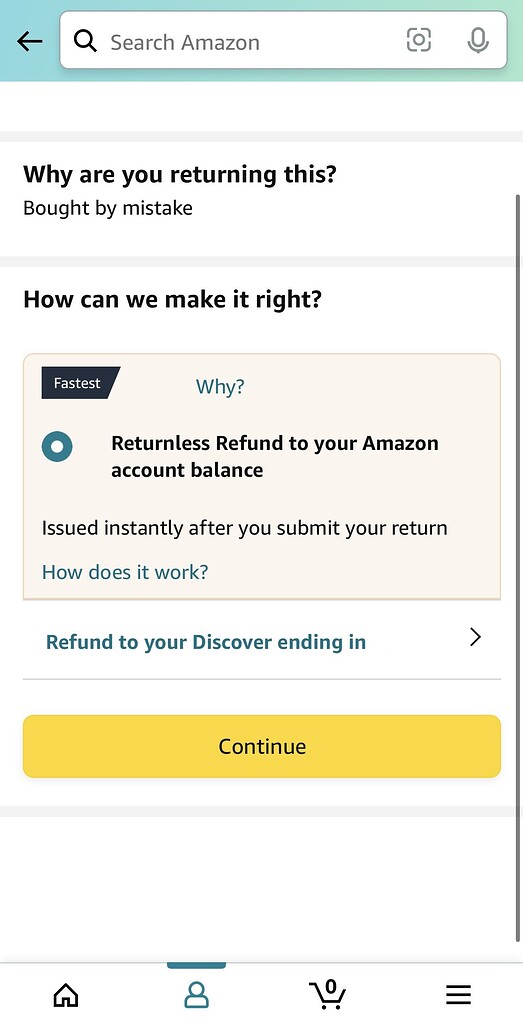 亚马逊退货 Amazon Returnless Refund - 败家 - 美卡论坛