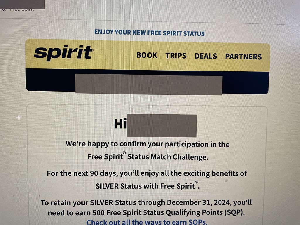 Spirit status match 之后天天发email骚扰我 - 租车 - 美卡论坛