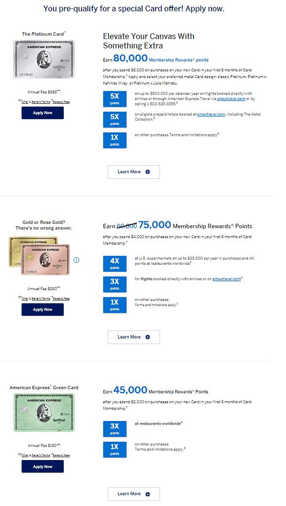 AMEX pre-qualify显示有卡,refer被拒无原因,网页不显示原因 - 玩卡 - 美卡论坛