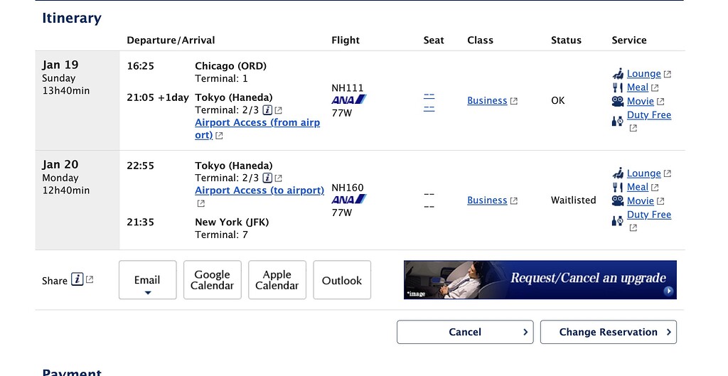 [出现航变]ANA远期双人中美往返商务（含waitlist占票实战 二楼更新Q&A） - 第 15 页 - 航空常旅客 - 美卡论坛