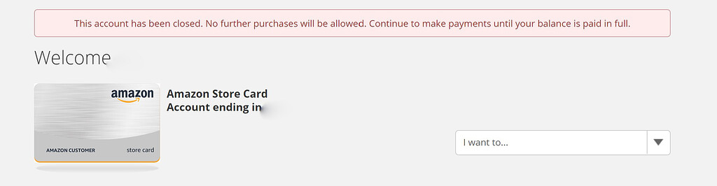 Synchrony Amazon Store Card 被关 - 信用卡 - 美卡论坛