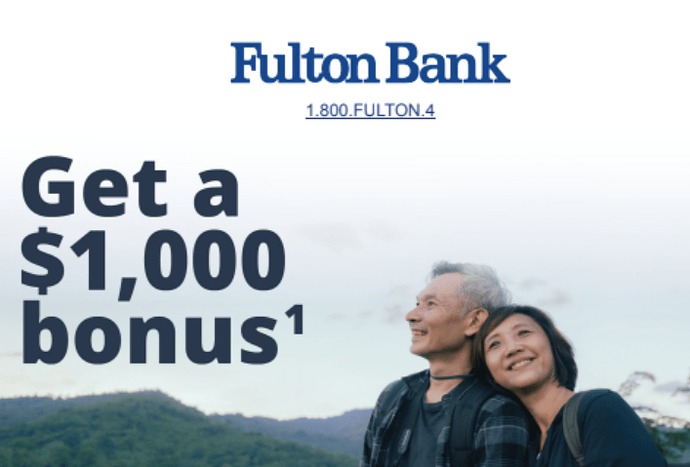 FULTON 银行莫名其妙给了我存3500给1000的福利 是杀猪盘？ - 玩卡 - 美卡论坛