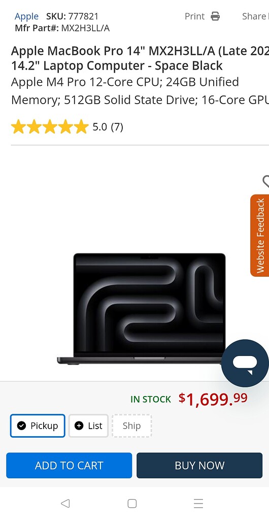 1699的m4 pro又回来了 - 败家 - 美卡论坛