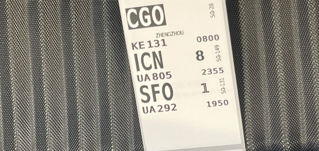 UA AUS地勤超给力，避免ICN出机场取行李 - 旅行 - 美卡论坛
