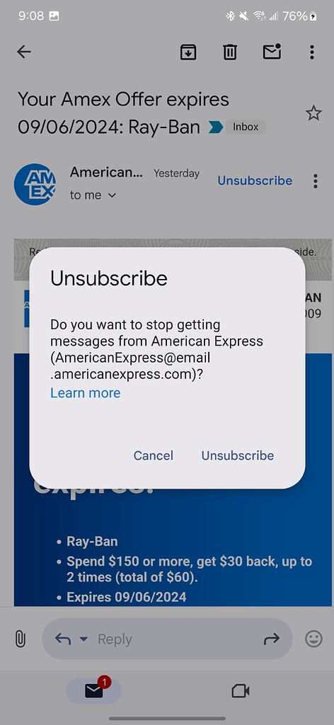 Amex offer email reminder - 玩卡 - 美卡论坛