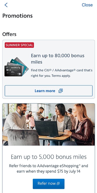 Citi AA Platinum Select 80k limited time 开卡 [官网公开offer] - 信用卡 - 美卡论坛