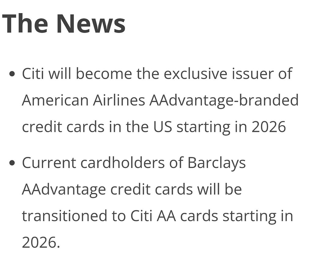 Citi AA citi-aa