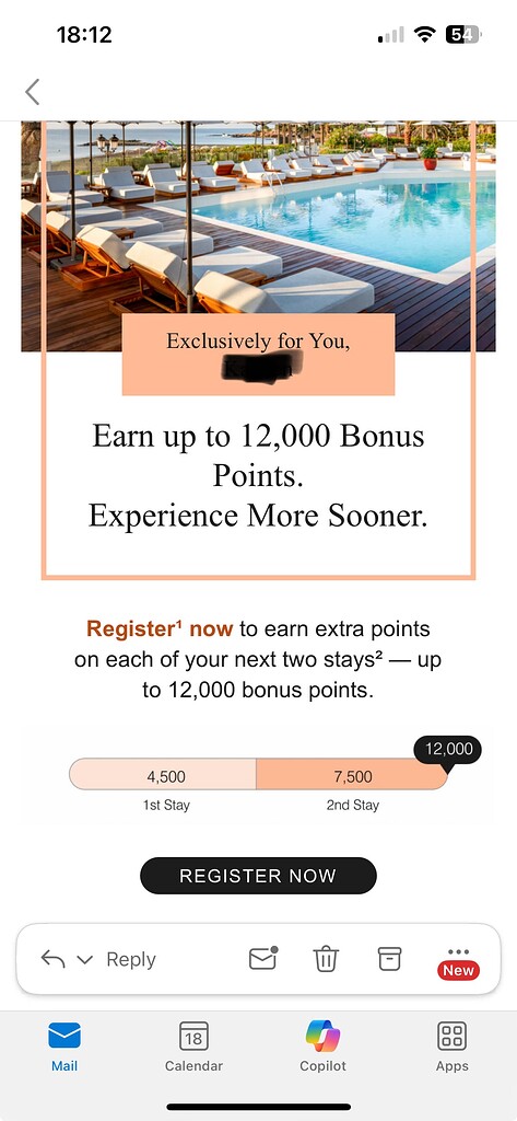 Marriott最新定向offer，12k/two stays - 酒店常旅客 - 美卡论坛