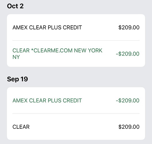 amex clear 报销好像修好了 - 玩卡 - 美卡论坛