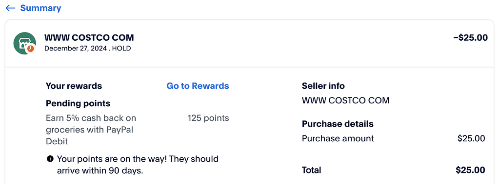 PayPal Debit Card 5% @ Costco In-Store & Online - 玩卡 - 美卡论坛