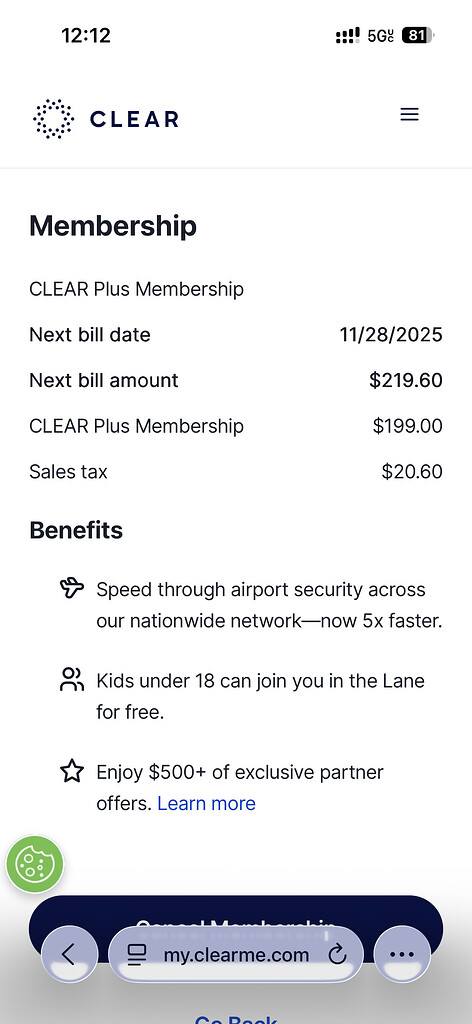 Amex Clear credit $209 含税吗 - 玩卡 - 美卡论坛