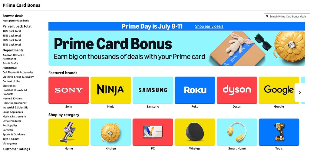 推荐个其实不错的卡 —— Chase Amazon Prime Card - 玩卡 - 美卡论坛