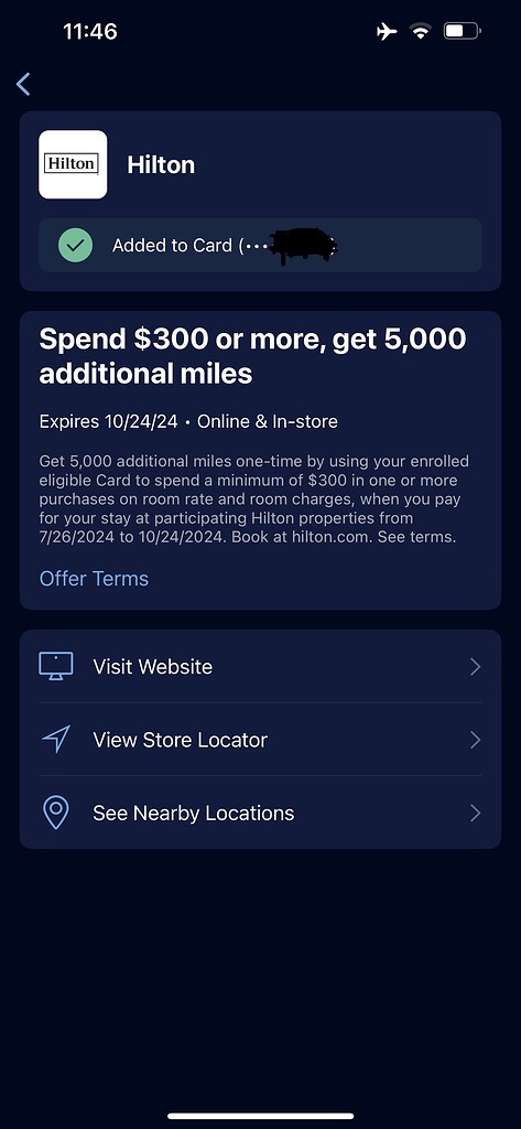 Amex Delta card offer: $300 Hilton - 5000 miles - 信用卡 - 美卡论坛