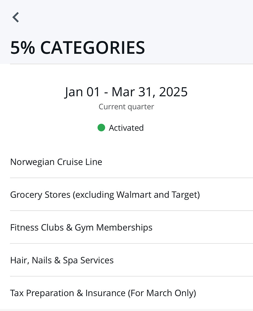 CFF 2025 Q1 3月限定的Tax Preparation and Insurance 5X - 信用卡 - 美卡论坛