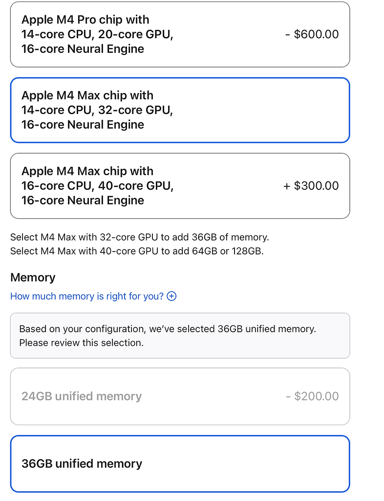 今年MBP最有性价比的是m4pro，其次m4, m4 max - 败家 - 美卡论坛