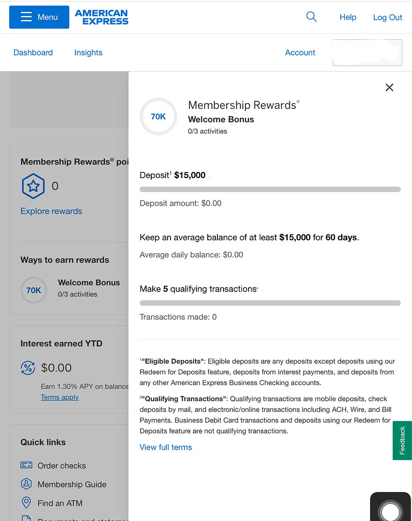 终于赶上了biz checking 的70K MR末班车，下一步要努力MS搬进来真金白银 - 第 2 页 - 玩卡 - 美卡论坛