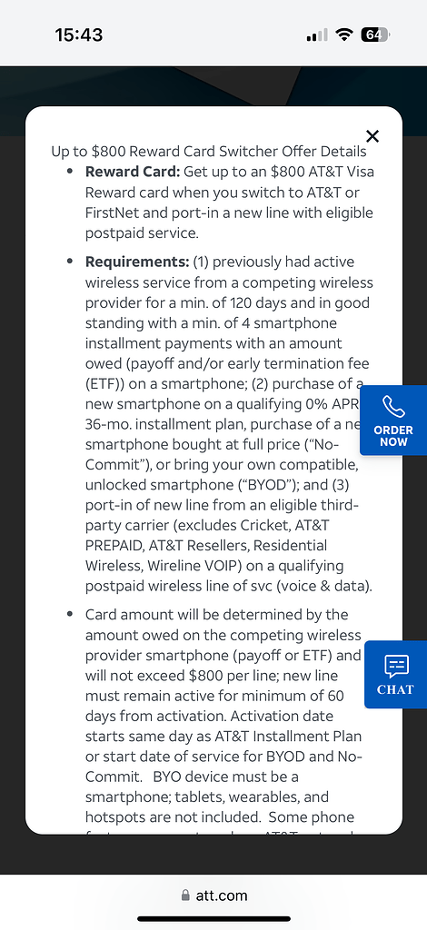 AT&T也开始up to 到800 - 败家 - 美卡论坛