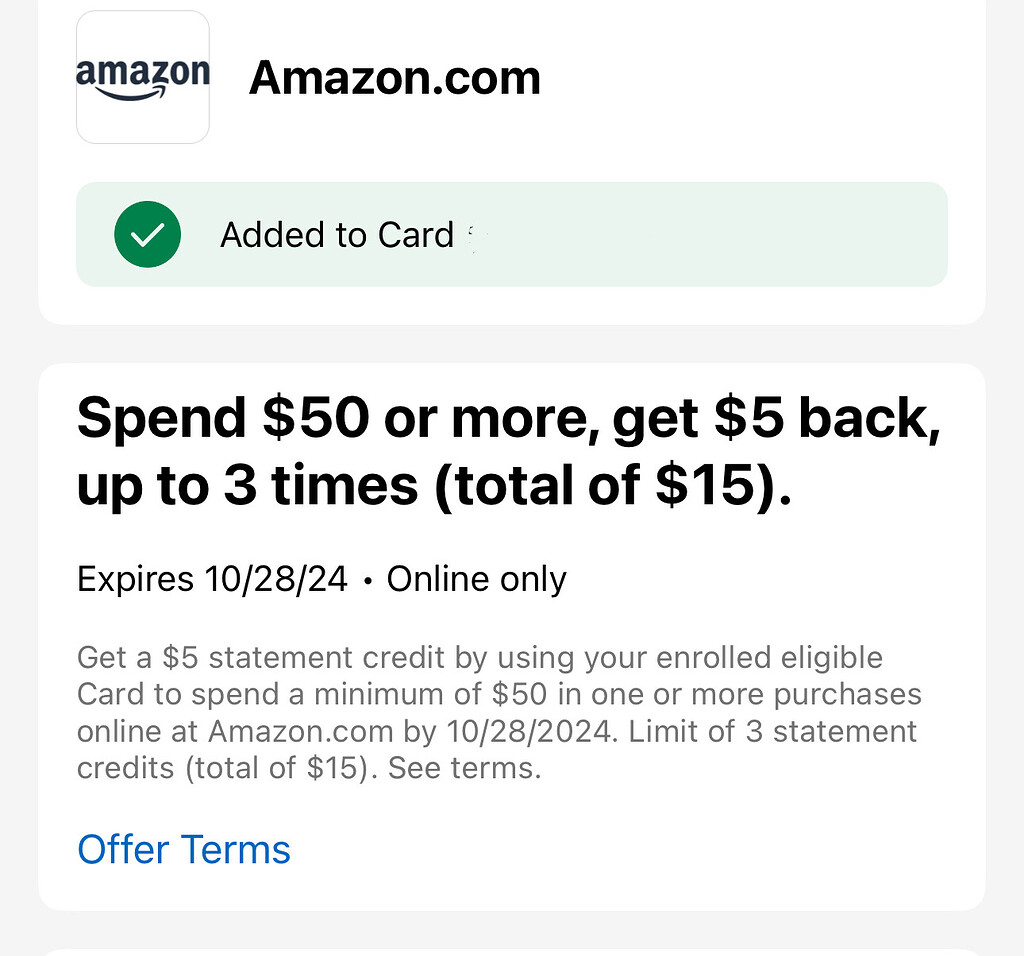 Amex offer Amazon - 玩卡 - 美卡论坛