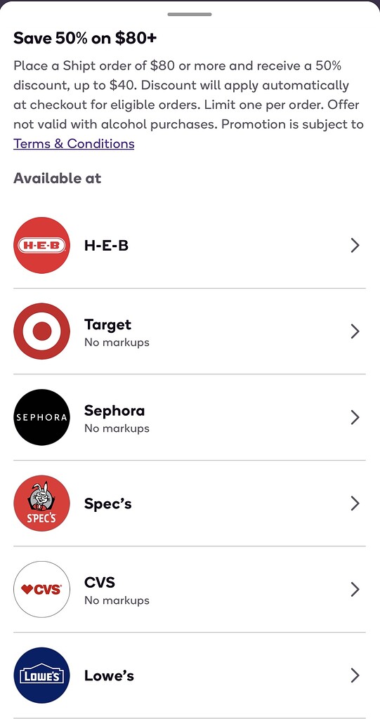 【Target Circle 360】shipt 50% off 80刀 - 败家 - 美卡论坛